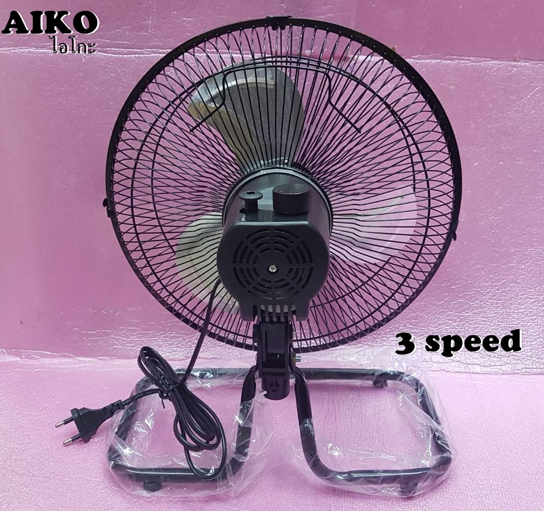 พัดลมTurbo 12 นิ้ว ยี่ห้อ AIKO รุ่น AVS-212 ใบพัดอลูมิเนียม/โครงสร้างเล็ก ปรับส่ายได้/ปรับแรงลม ...