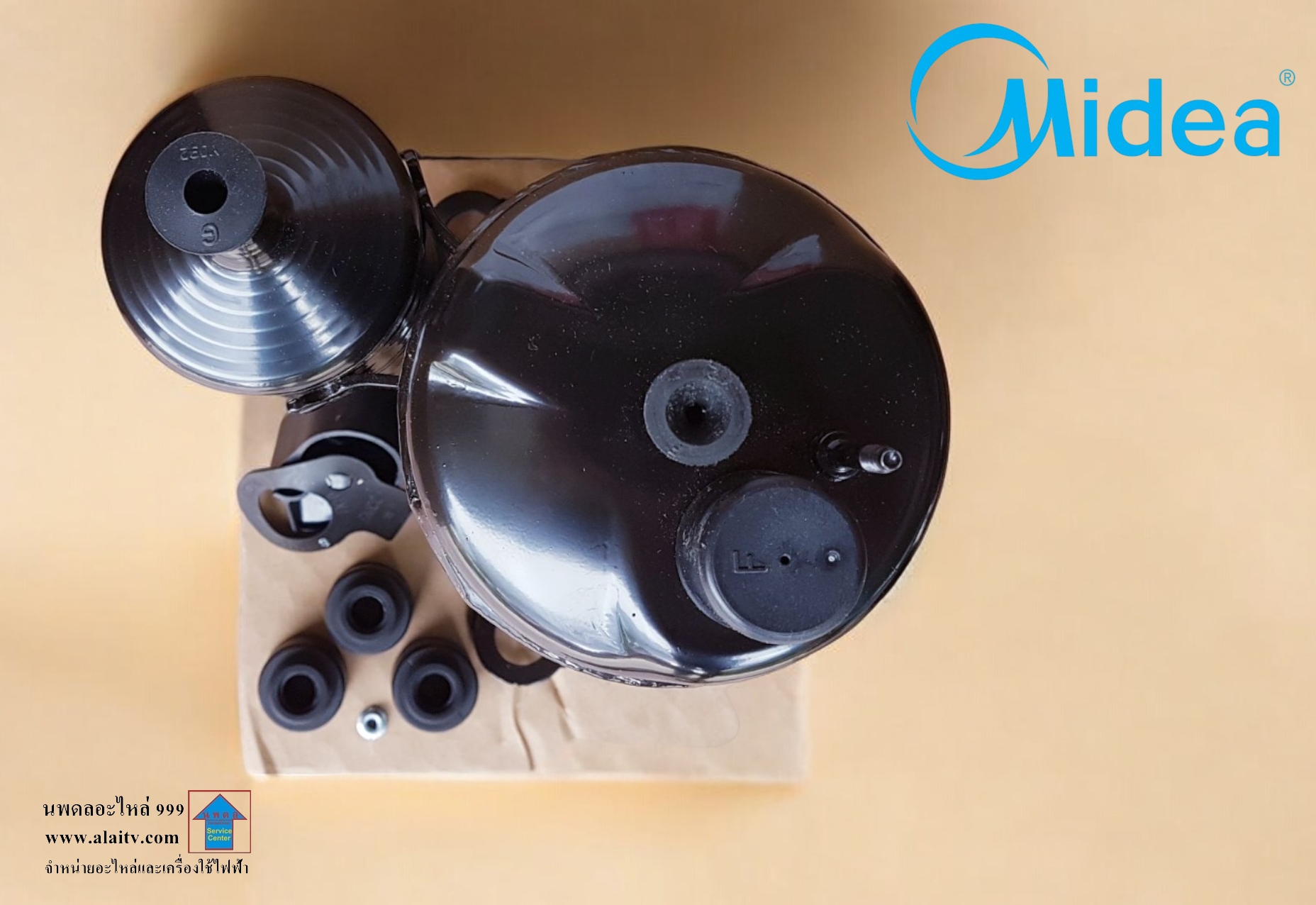 คอมเพรสเซอร์แอร์Midea /อะไหล่คอมเพรสเซอร์แอร์ไมเดีย (Fixed Speed Rotary ...