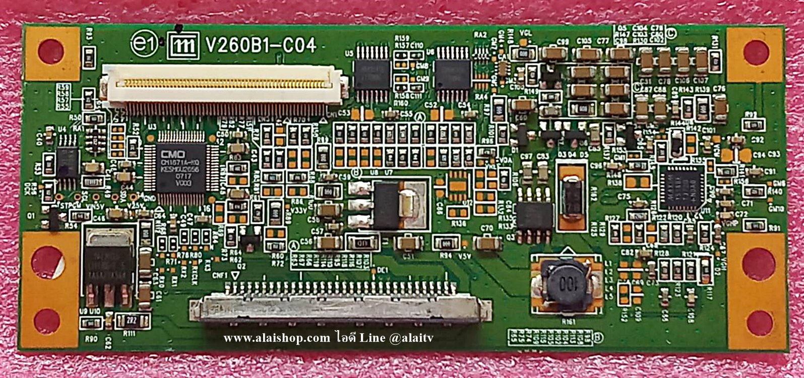 T-CON SAMSUNG (ทีคอน ซัมซุง) อะไหล่แท้/มือสองพร้อมใช้งาน รุ่น LA26R71BR พาร์ท V260B1-C04 ...