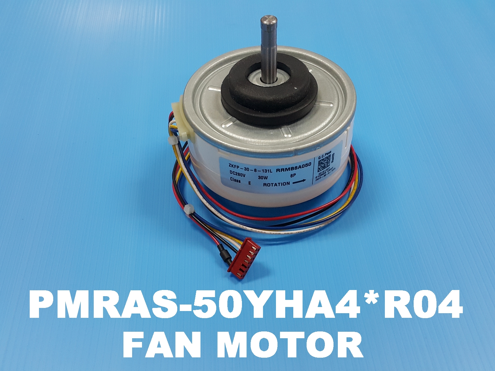 มอเตอร์พัดลมคอลย์เย็นแอร์HITACHI(ฮิตาชิ)(FAN MOTOR) อะไหล่แท้/ใหม่เบิกศูนย์ พาร์ทบริษัท PMRAS ...